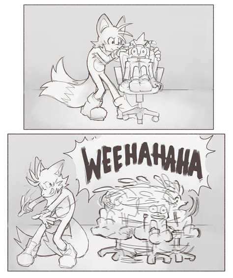 Future Charmy And Tails Snomshoes On Tumblr