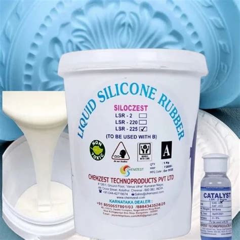 Platinum White Liquid Silicone Rubber Rtv Lsr Shore 25 For Mould Making At Rs 850 Kg In Bengaluru