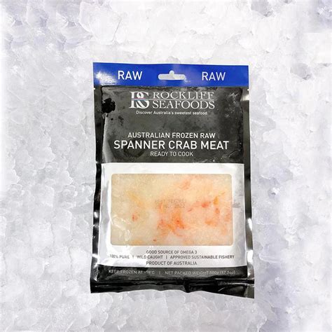 Claudios Seafoods Spanner Crab Meat Raw 500g