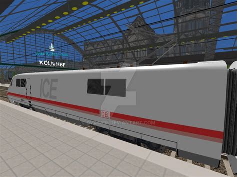 A Db Class 401 Sitting At The Platform At Cologne By Dva4695 On Deviantart