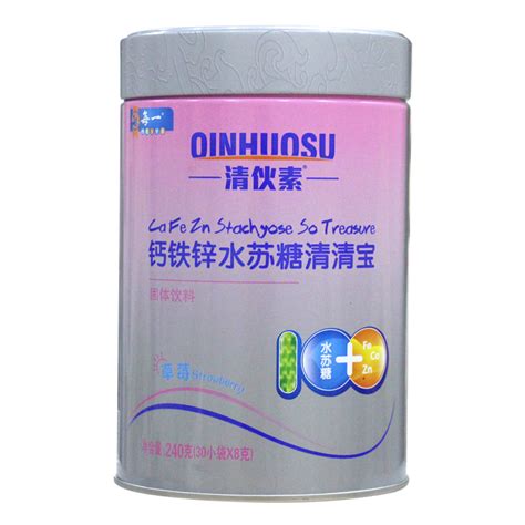 2罐优惠价每一清伙素益生元水苏糖清清宝香橙 草莓30袋 8g 虎窝淘