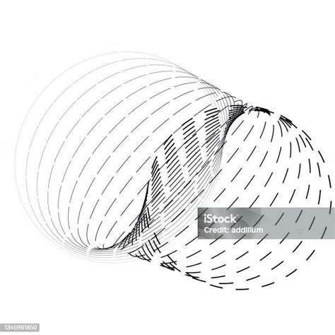 현대 추상 벡터 일러스트레이션 디지털 미래 형 흑백 선형 모양 복잡한 현대 기술의 아름다움 기하학적 배경 디자인 요소 0명에 대한 스톡 벡터 아트 및 기타 이미지 Istock