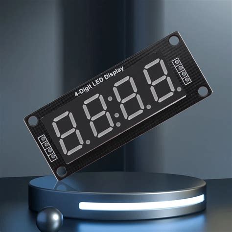 Tm1637 Led Display Module 7 Segment Time Indicator Tube Digital