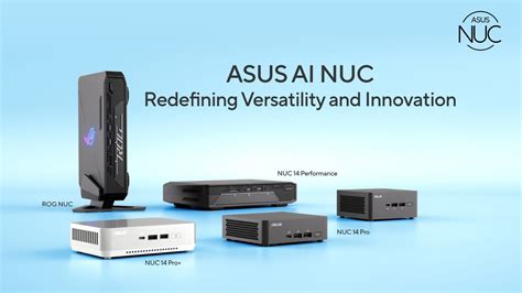 Asus Launches New Ai Enhanced Nuc Series Tech Edition