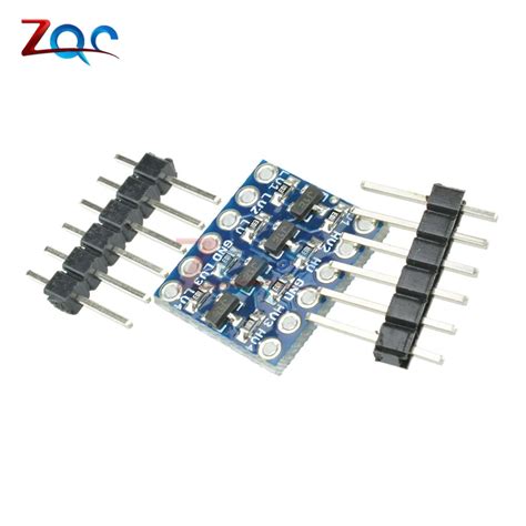 5pcs iic i2c logic level converter bi directional board module 5v 3 3v
