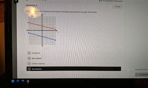 Solved Question 4 Determine The Number Of Solutions To The