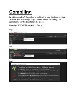 Compiling Pdf