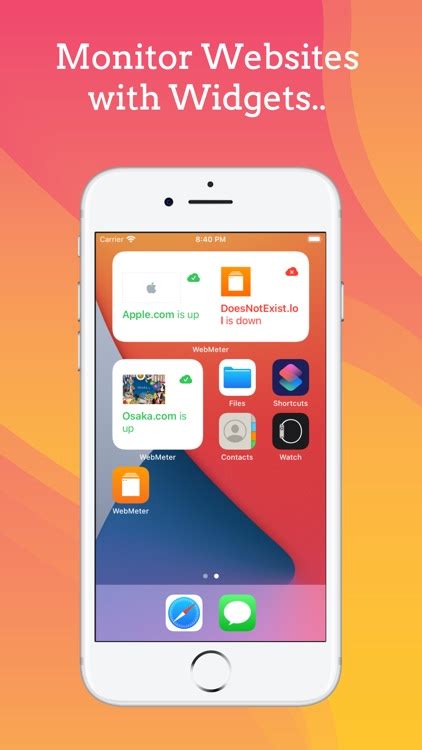 Webmeter Ping Uptime Widget By Sufiyan Yasa