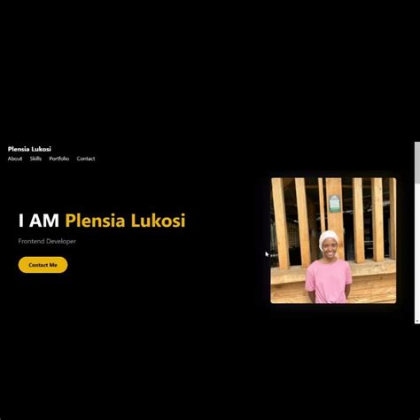 Plensia Lukosi On Linkedin Webdevelopment Frontenddeveloper