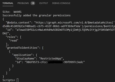 Use Microsoft Graph To Set Granular Permissions To Sharepoint Online