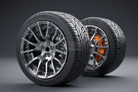 汽车车轮和轮胎渲染图图片素材 正版创意图片600035005 摄图网