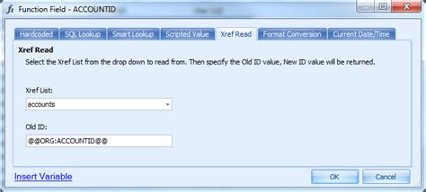 Cross Reference Xref Starfish ETL