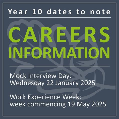 Year 10 Work Experience Week Crofton School
