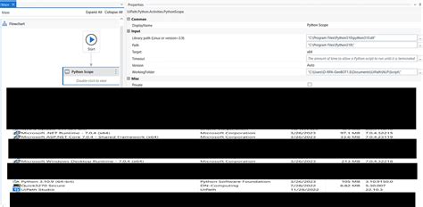 Python Scope Not Working No Error Also Activities Uipath Community Forum