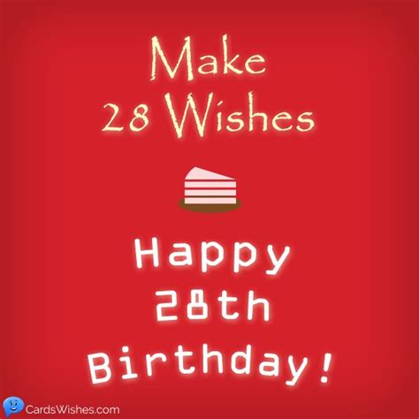 28 Years Old Birthday Quotes