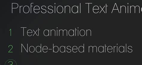 Tutorial Create A Professional Text Animation Blendernation