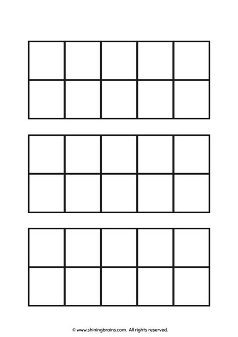 Ten Frames Worksheets And Printables Math Frames