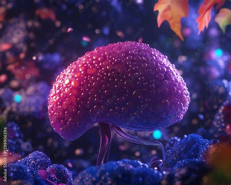 Triglyceride Lipid Health Liver Metabolism And Triglyceride Processing Concept Illustration