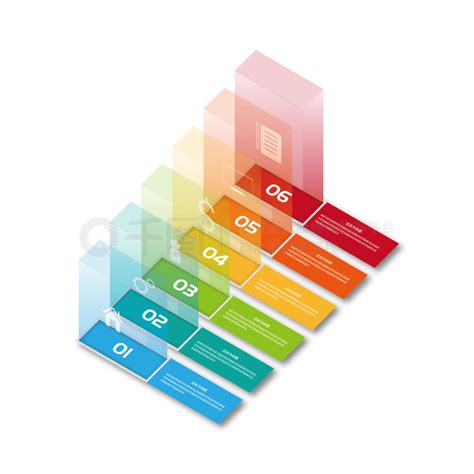 彩色免抠元素 矢量彩色立体科技透明柱状图表 素材免费下载 2000像素 Ai格式 编号36170031 千图网