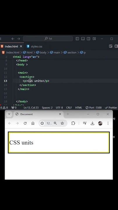 Css Units 🧑‍💻🚀 Css Coding Codewithimraan Shorts Viral Youtube