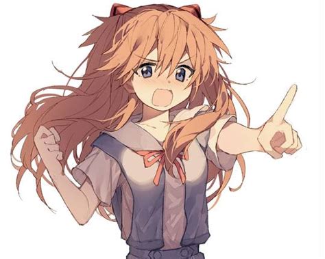 恥ずかしがってるアスカ KURO