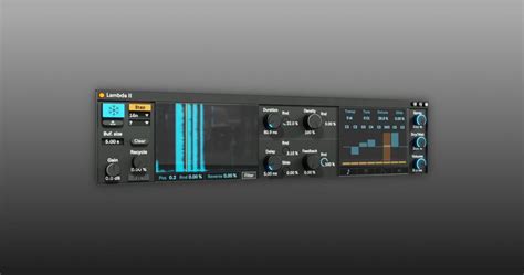 Lambda Ii Real Time Granular Effect For Ableton Live Updated To V140