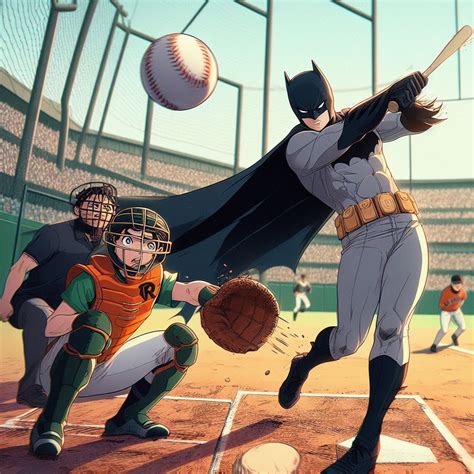 Baseball Batman 7 By Herotoonsevans On Deviantart