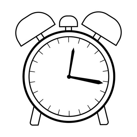 alarm clock vector design for desk 14889291 vector art at vecteezy