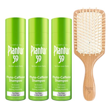 Plantur39德國植物與咖啡因洗髮露三入組細軟髮專用drwolff Taiwan