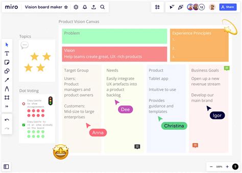 How To Create A Product Vision Board Miro