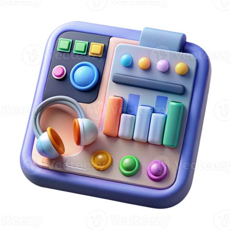 Extraordinary Minimalist Sound Editing Software Interface Screenshot Cutout High Quality