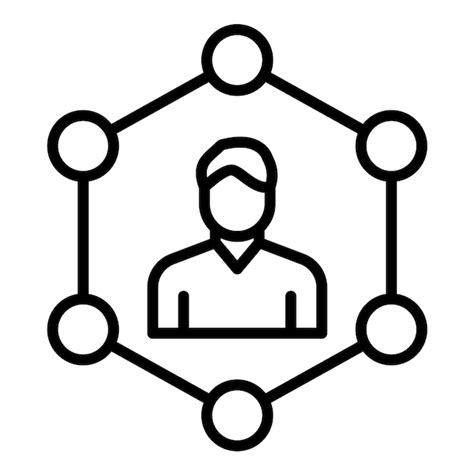 Premium Vector Network Segmentation Vector Illustration Style