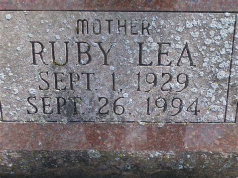 Ruby Lea Stewart Rose 1929 1994 Find A Grave Memorial