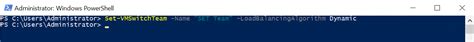 create and manage a switch embedded teaming appunti dalla rete notes
