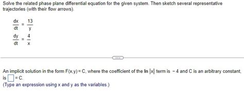 [solved] an implicit solution in the form f x y c where t