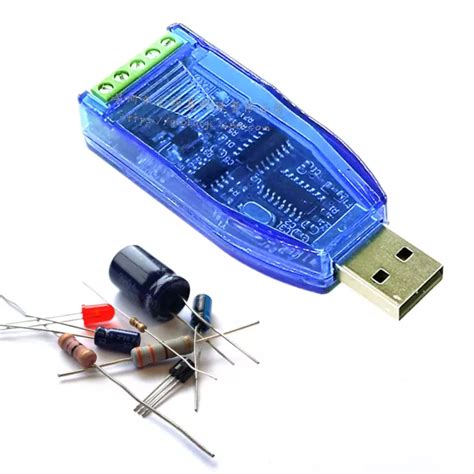 Industrial Rs485 Converter Ch340 Chip Txd Rxd Indicator Light Usb To Rs485 Fr Eur 4 91