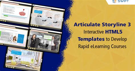 Articulate Storyline 3 Interactive Html5 Compatible Templates For Rapid Elearning Development