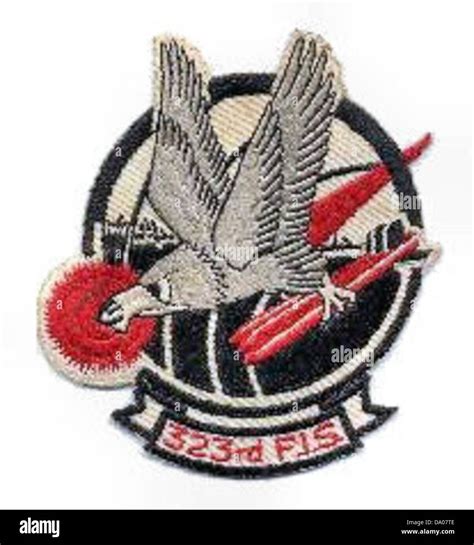 The Patch Of The 323rd Fighter Interceptor Squadron A Unit Of The U S Air Force Known For