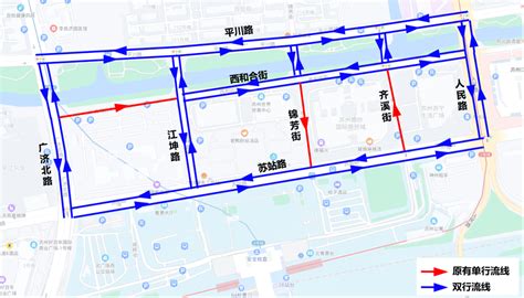 苏州火车站地区部分道路，拟实行单向通行调整组织交通