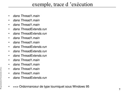 Ppt Programmation Concurrente Et Java Powerpoint Presentation Free