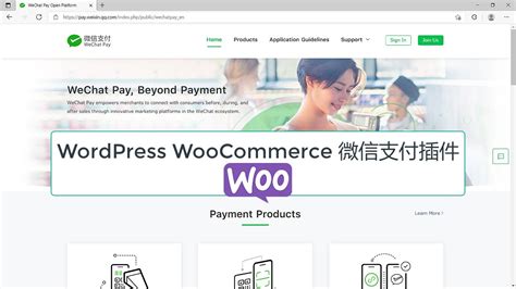 Wordpress Woocommerce 微信支付插件 Wechat Pay支付网关教程 Youtube