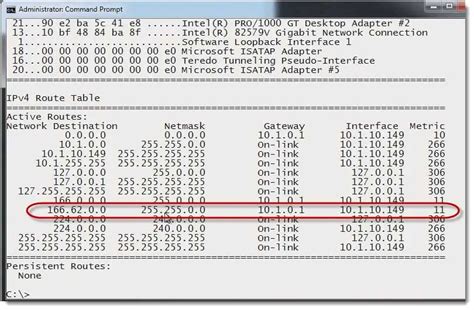 How To Change Routing Tables With A Command Prompt CompTIA Network Interface Technical