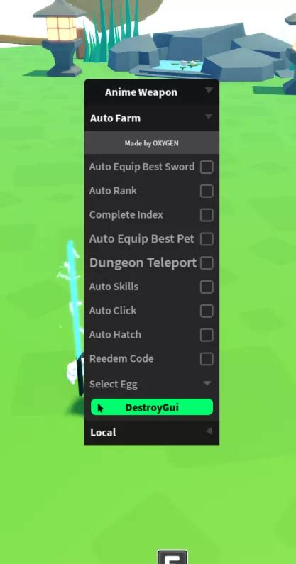 Anime Weapon Simulator ScriptRB