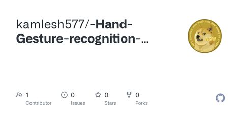 github kamlesh577 hand gesture recognition using cnn