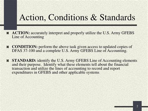 Ppt U S Army Gfebs Line Of Accounting United States Army Financial Management Command