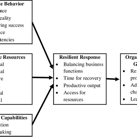 Resilience Framework For Organizational Growth Download Scientific
