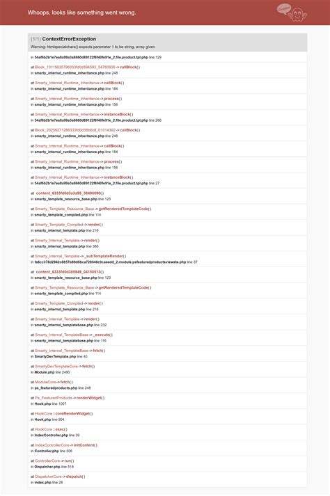 Contexterrorexception Warning Htmlspecialchars Expects Parameter 1 To Be String Array Given