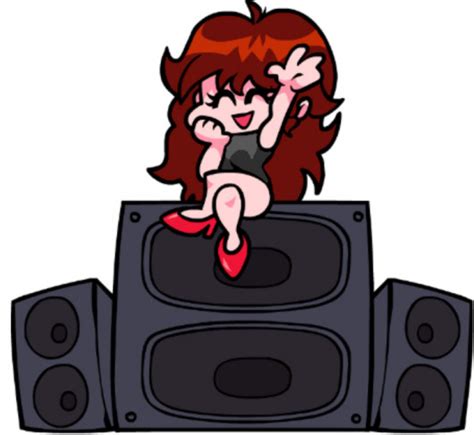 Girlfriend With A Black Dress Mod For Friday Night Funkin Fnf Mods