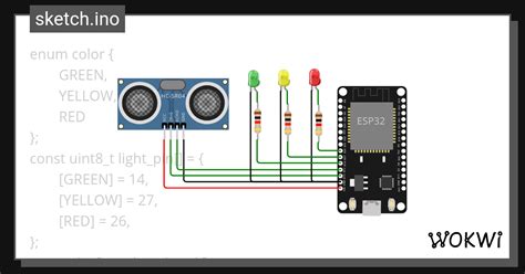 Hc Sr04 Multithreading 2 Wokwi Esp32 Stm32 Arduino Simulator