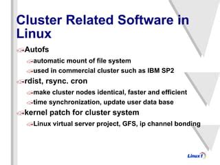 Linuxcluster Ppt
